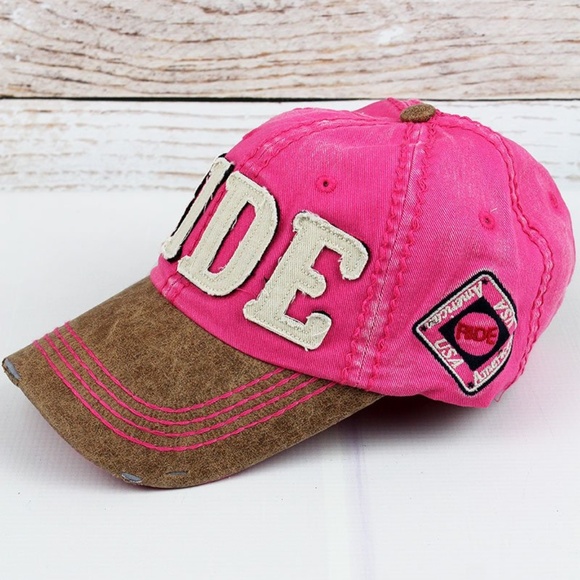 Accessories | Nwt Hot Pink Ride Cap | Poshmark